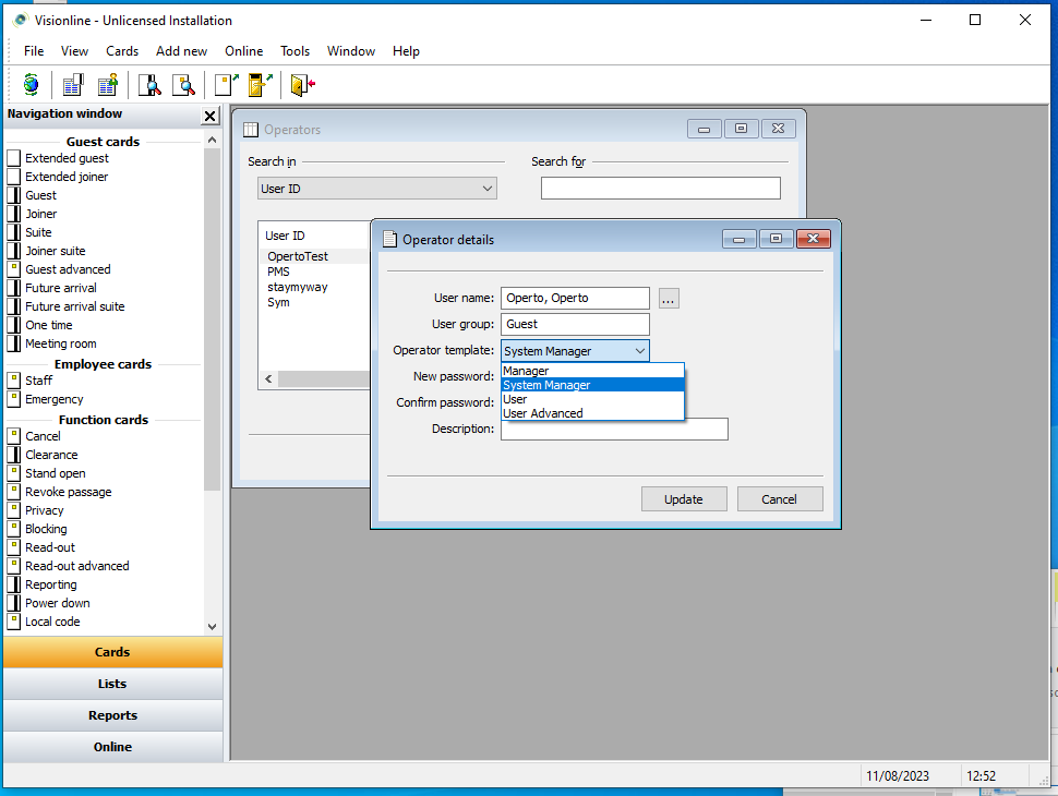 Operto Boost - Visionline Onboarding Guide